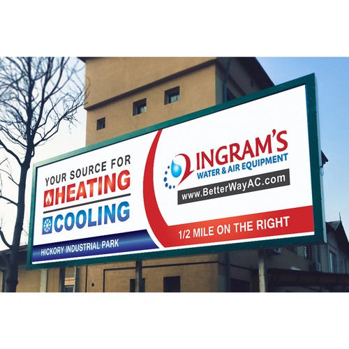 Design an eye-catching Billboard for a leading HVAC Company | Signage ...