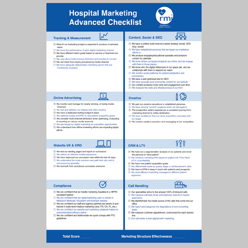 Create an interesting, creative poster out of a checklist spreadsheet ...