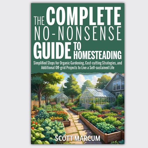 Designs | ebook covers that clearly express the homesteading lifestyle ...