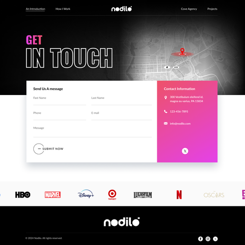 Designs | Creative Executive Site Redesign (Writer, Producer, Director ...