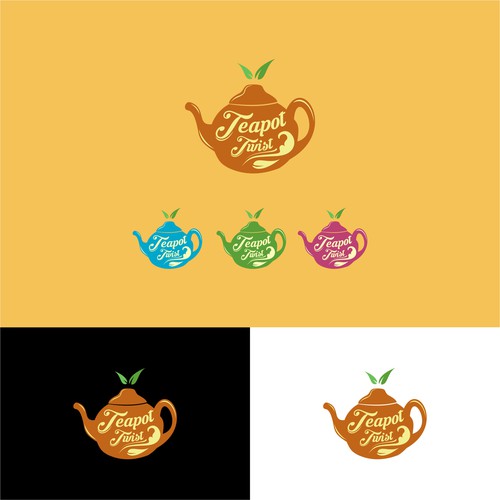 Quirky logo needed for Teapot Twist, loose leaf tea with a twist | Logo ...