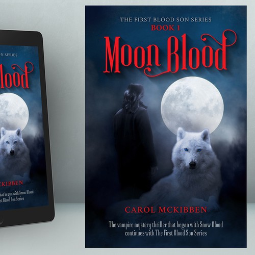 Designs | Moon Blood *Fantasy* *Thriller* the first cover for a new ...