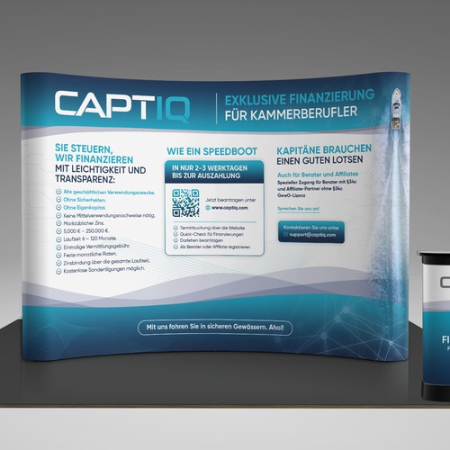 Designs | Exhibition Display + Counter Design for Fintech | Other ...