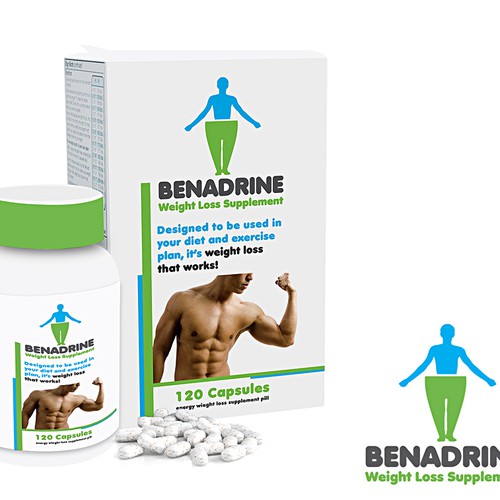 product label for Benadrine | Product label contest