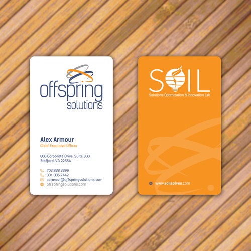 Update card design | Business card contest