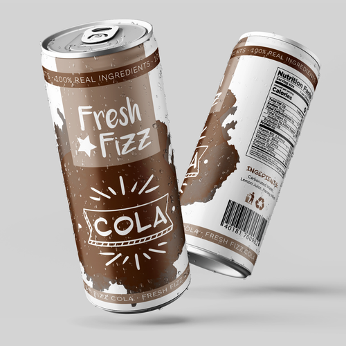 Designs | Fresh Fizz Soda Label | Product packaging contest