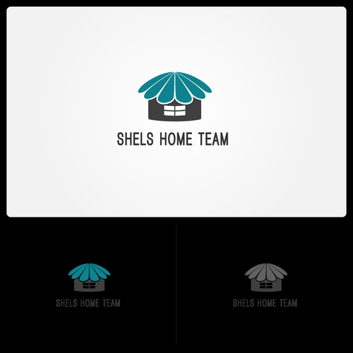Real estate logo with a sea shell theme. | Logo design contest