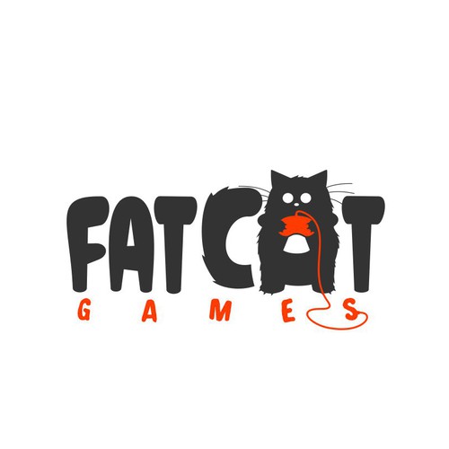 Create a Fat cat logo for Fatcat Games | Logo design contest