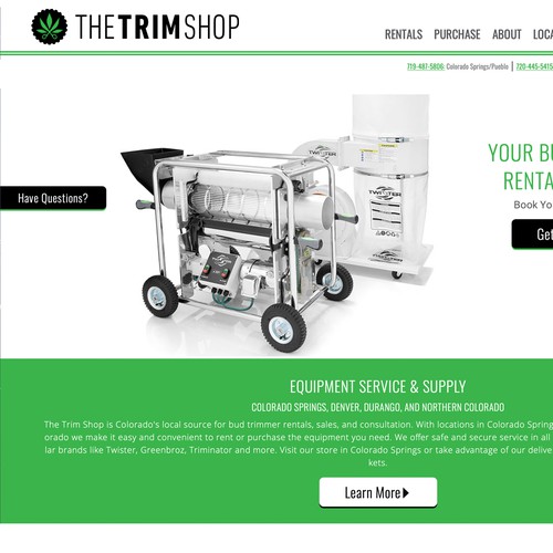 Designs | Design a logo for a business that sells cannabis trimming ...