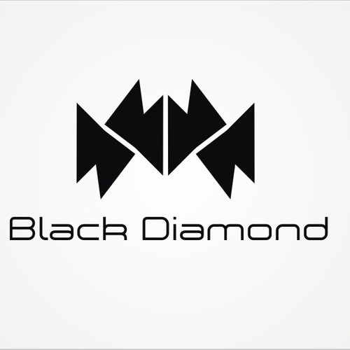 Creat an elegant Black Diamond and incorporating the name black diamond ...