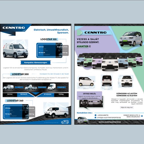 Designs | A5 Flyer for electric vehicle advertising in post and as ...