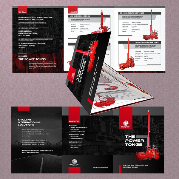 Roofing company tri fold brochure | Brochure contest | 99designs