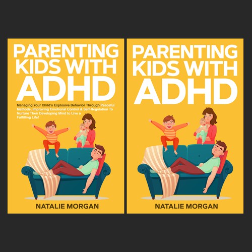 Designs | A high quality ebook cover for parents with kids who have ...