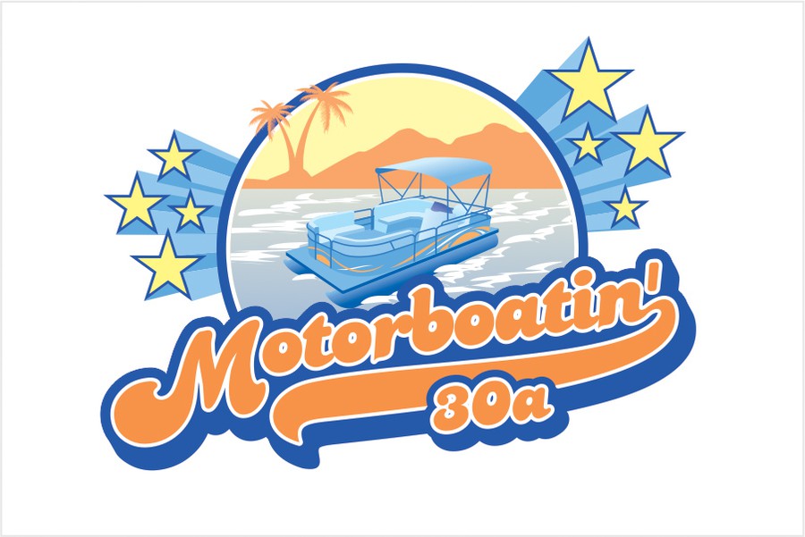 Create vintage funky 70s vibe logo for pontoon rental company ...
