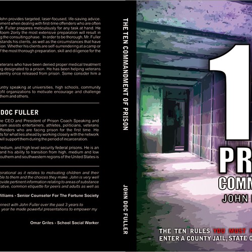 Designs | Create a book cover for a Prison Consultant! | Book cover contest