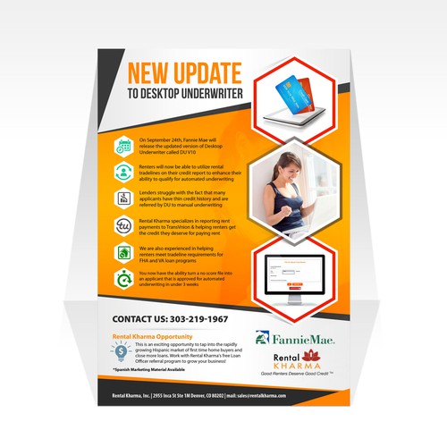 Rental Kharma Hispanic Real Estate | Postcard, flyer or print contest