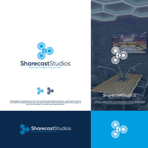 Designs | Modern Podcast Studio logo design | Logo & brand identity ...
