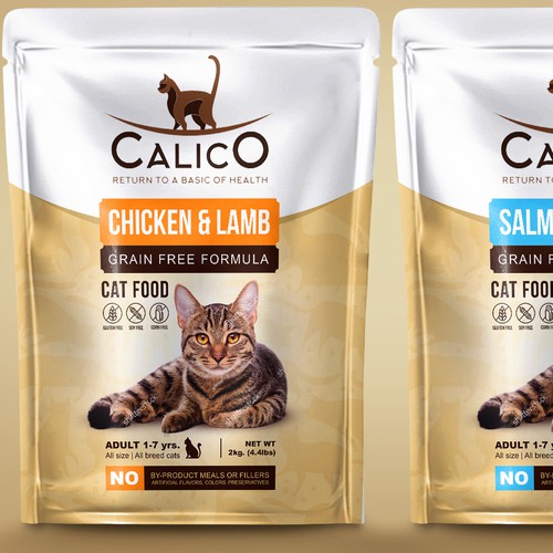 CALICO need a design for dry cat food bag (2kg) | Product packaging contest