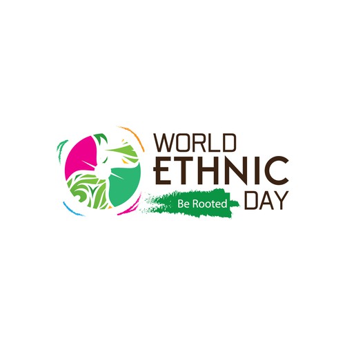 Logo for World Ethnic Day to celebrate ethnic cultures of the world ...