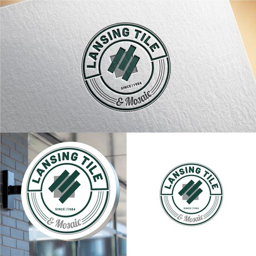 Designs | Lansing Tile & Mosaic Logo Update/Refresh for 40th ...
