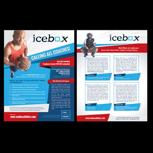 Coaching Certification Flyer | Postcard, flyer or print contest