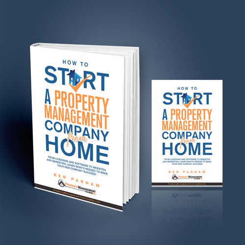 e-Book cover design for property management book | Book cover contest