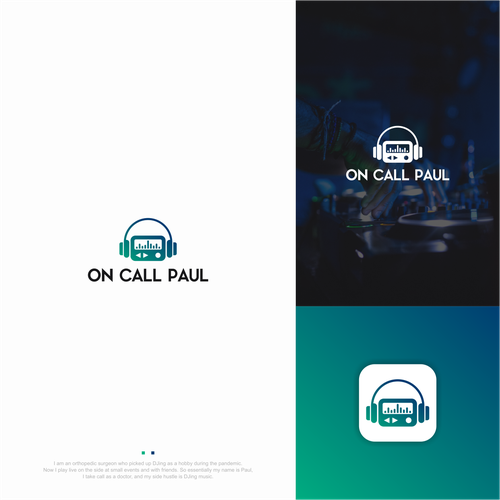 Designs | Logo for surgeon that DJs on the side: “On Call Paul” | Logo ...