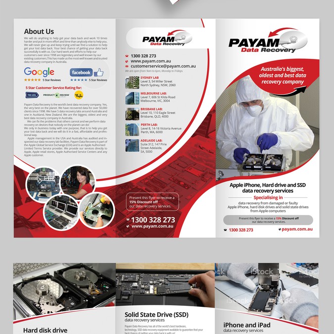 Design a Data Recovery Services Flyer | Postcard, flyer or print contest