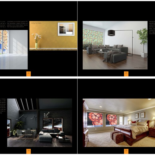 Designs | Design a Catalog for Our Window Shade Business | Brochure contest