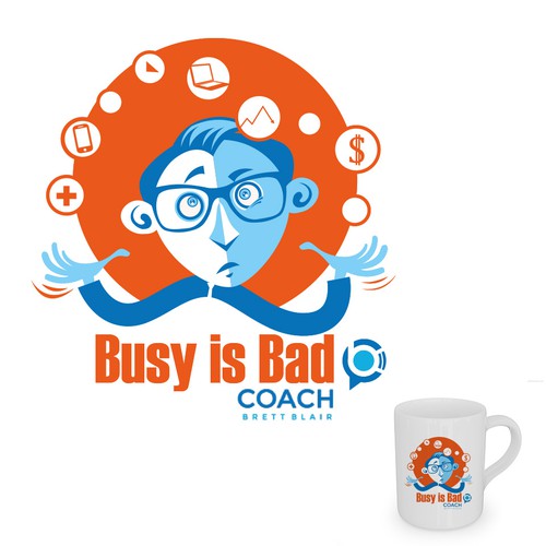 I'd like a great logo for my "Busy is Bad" brand. | Logo design contest