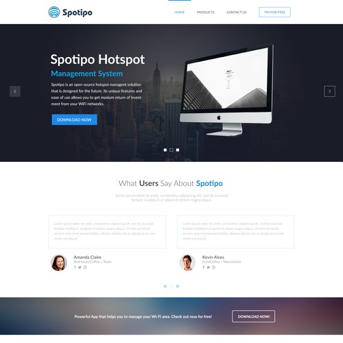 Landing page for Software Product | Landing page design contest