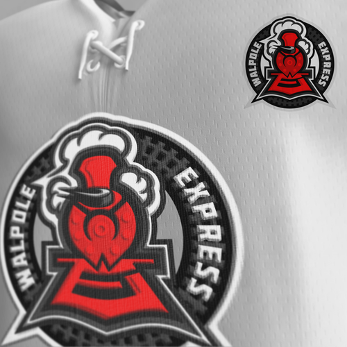 Create a Steam Engine Train logo for a Hockey Team | Logo design contest