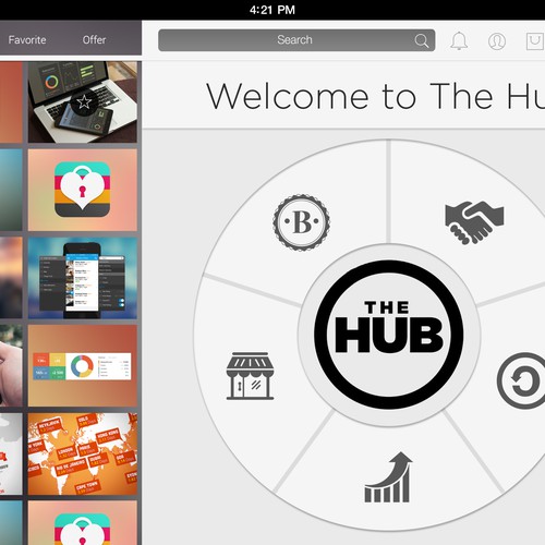 Mobile Hub | App design contest