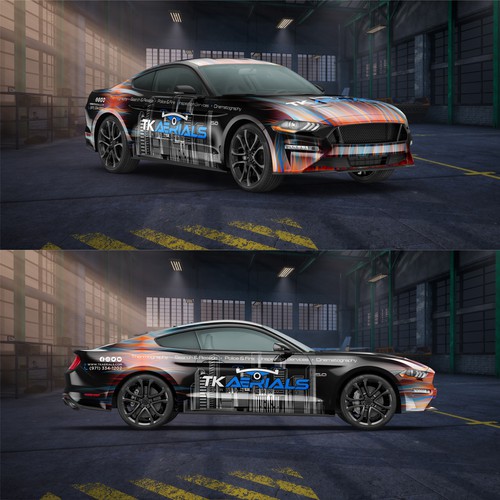 Designs | DRONE PILOT NEEDS MUSCLE CAR WRAP DESIGNED | Car, truck or ...