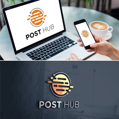 Designs | Design a fun playful logo for my new company Post Hub | Logo ...