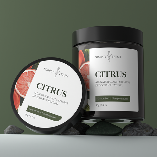 Designs | Natural Deodorant with a bit of a rebellious touch | Product ...