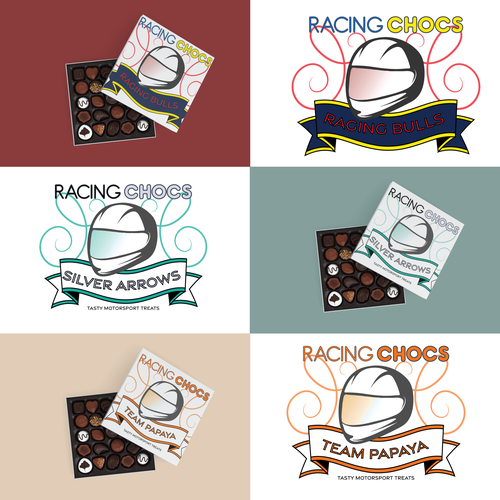 Designs | F1 Themed Chocolate Packaging - Racing Chocs | Product ...