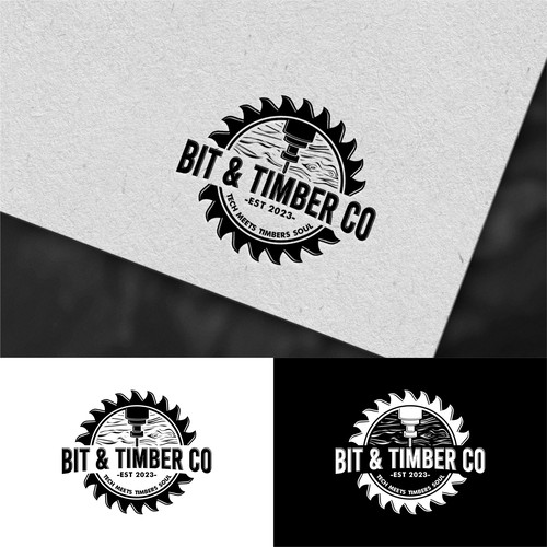 Designs | Design the Future of Craftsmanship: Bit & Timber Co's Logo ...