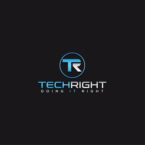 TechRight needs a smart memorable Logo | Logo design contest