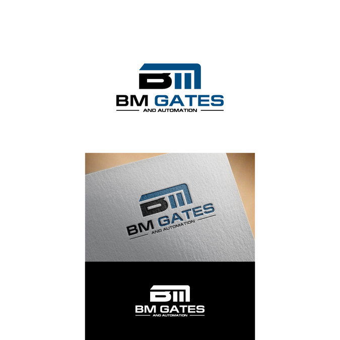 Create a strong logo for high end gate automation company | Logo design ...