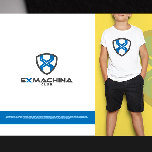 Designs | Logo for Ex Machina Club where kids learn robotics in a ...
