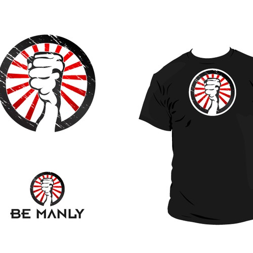 BE MANLY | Logo design contest