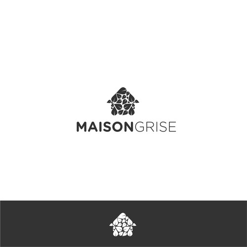 Create a classic and sophisticated house logo for Maison Grise (Grey ...