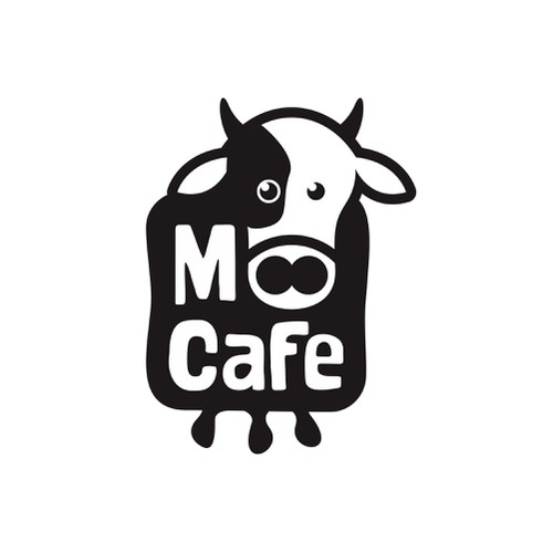 Designs | Moo Cafe wants your help to create a cute logo for our cafe ...
