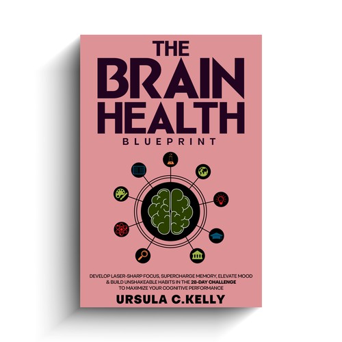 Designs | Design an ebook cover for a brain health book | Book cover ...