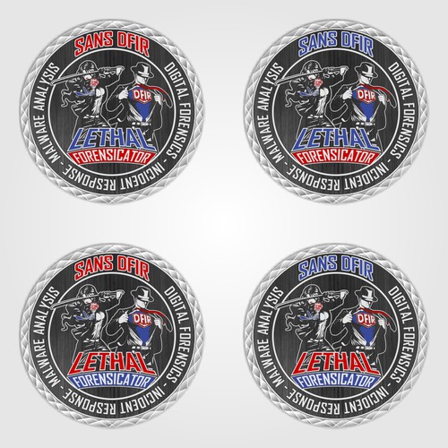 Cyber Forensics Challenge Coin Design Illustration Or Graphics Contest