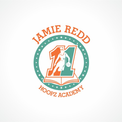 logo for Jamie Redd Hoopz Academy | Logo design contest
