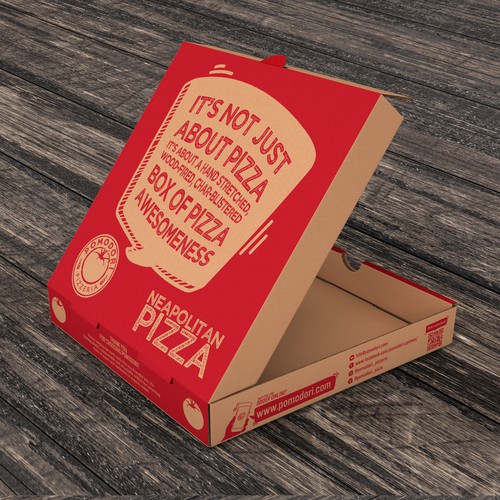 Designs | Fun, functional pizza box for Neapolitan pizzeria. | Product ...