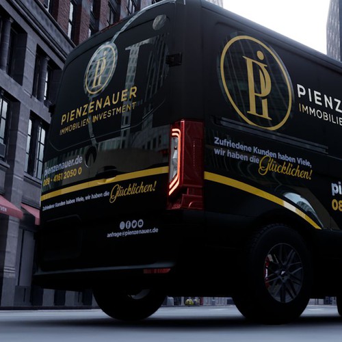 Designs | Full Transporter Wrap for Real Estate Company | Car, truck or ...