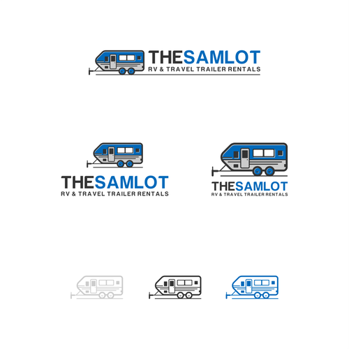 Fun and Creative Logo for RV & Travel Trailer Rental Business | Logo ...